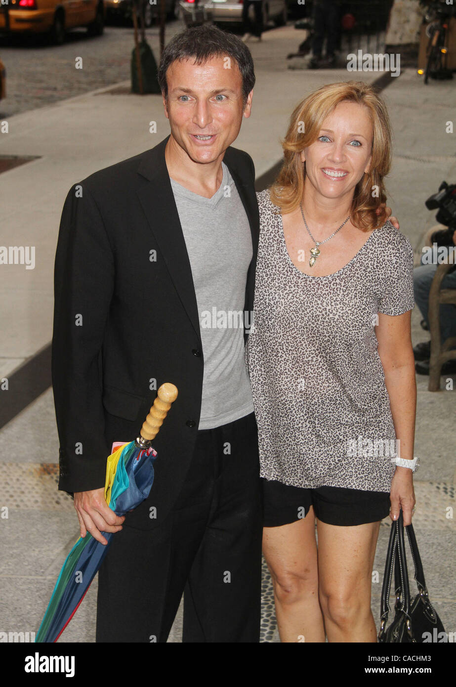 June 28, 2010 - New York, New York, U.S. - GILMAN and his WIFE attend ...