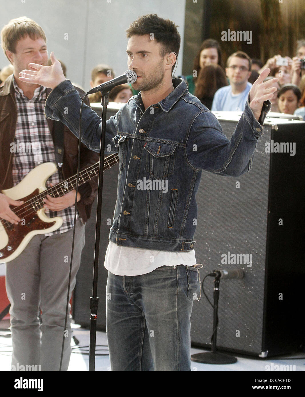 July 02, 2010 - New York, New York, U.S. - Singer ADAM LEVINE, from the ...