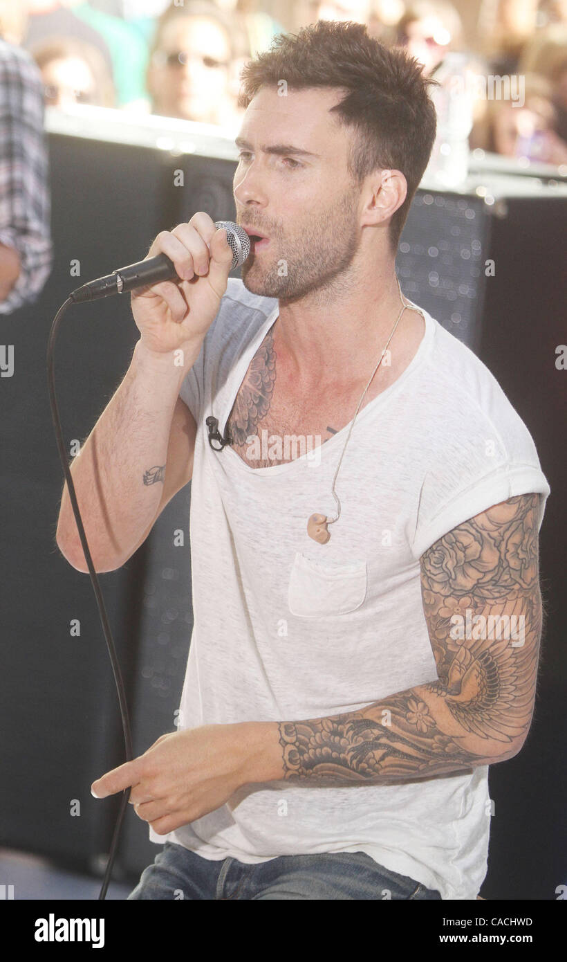 July 02, 2010 - New York, New York, U.S. - Singer ADAM LEVINE, from the ...