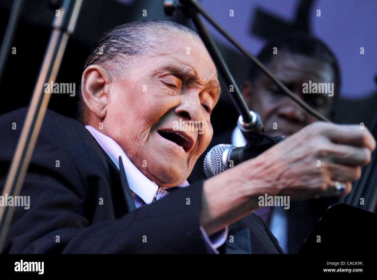 Aug. 29, 2010 - New York, New York, U.S. - Legendary jazz vocalist ...