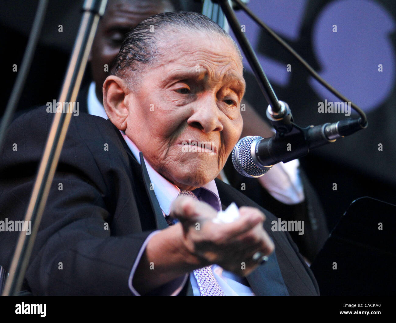 Aug. 29, 2010 - New York, New York, U.S. - Legendary jazz vocalist ...