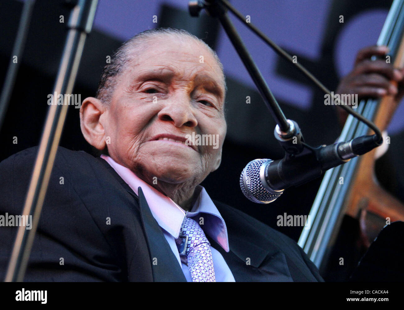 Aug. 29, 2010 - New York, New York, U.S. - Legendary jazz vocalist ...