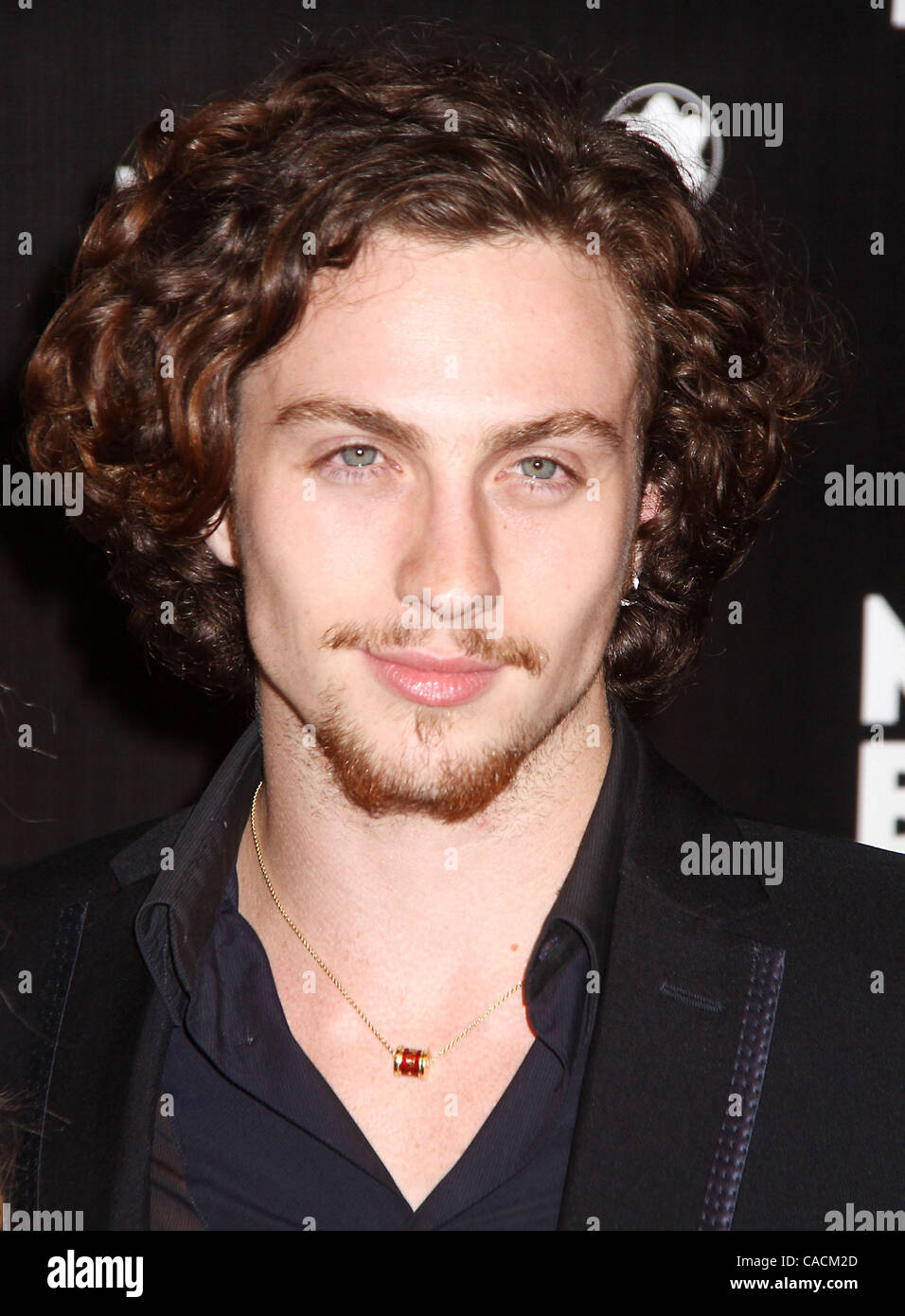 Sept. 12, 2010 - New York, New York, U.S. - Actor AARON JOHNSON attends the Global Launch of the ...