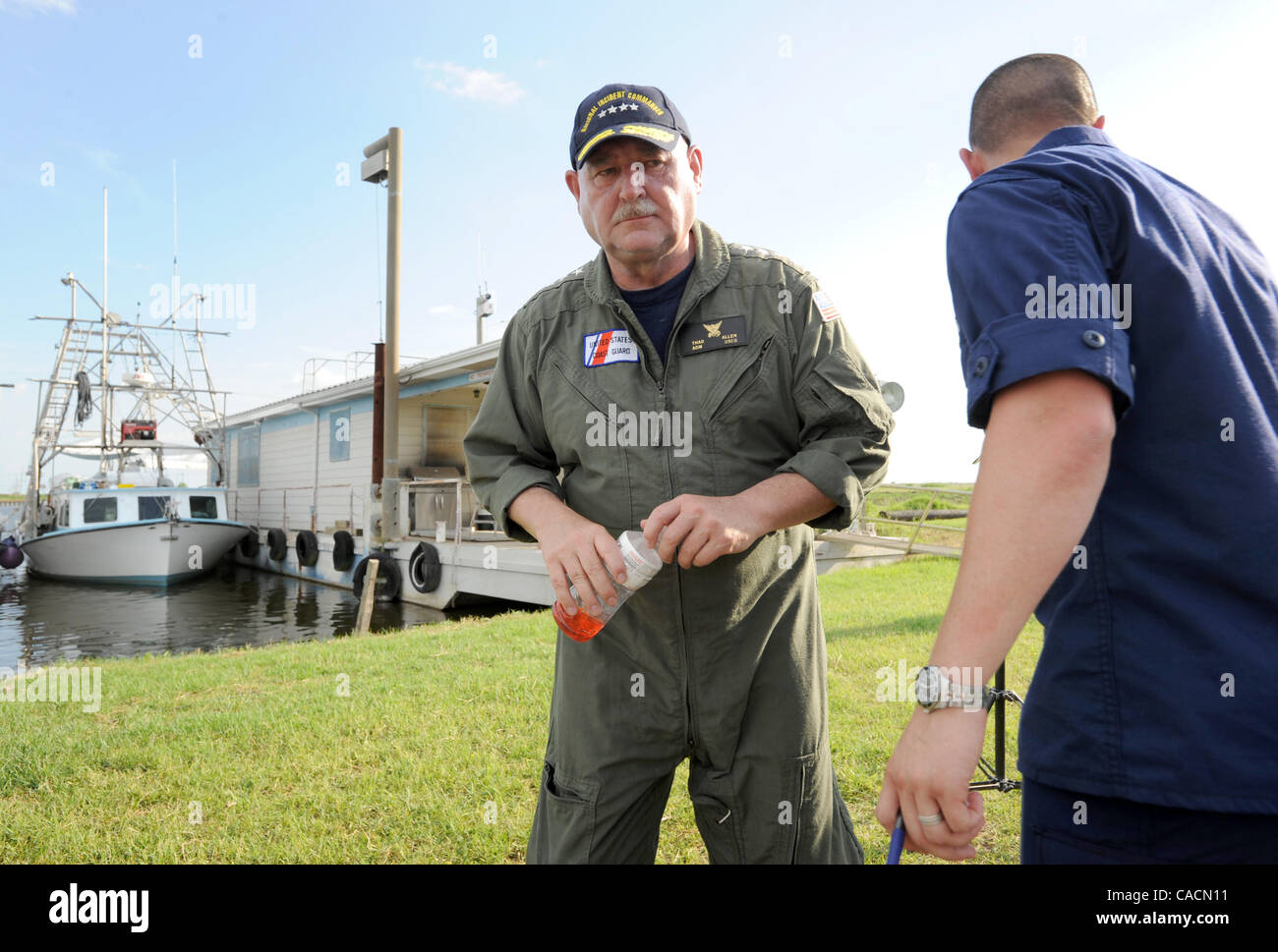 Oil spill thad allen hi-res stock photography and images - Alamy