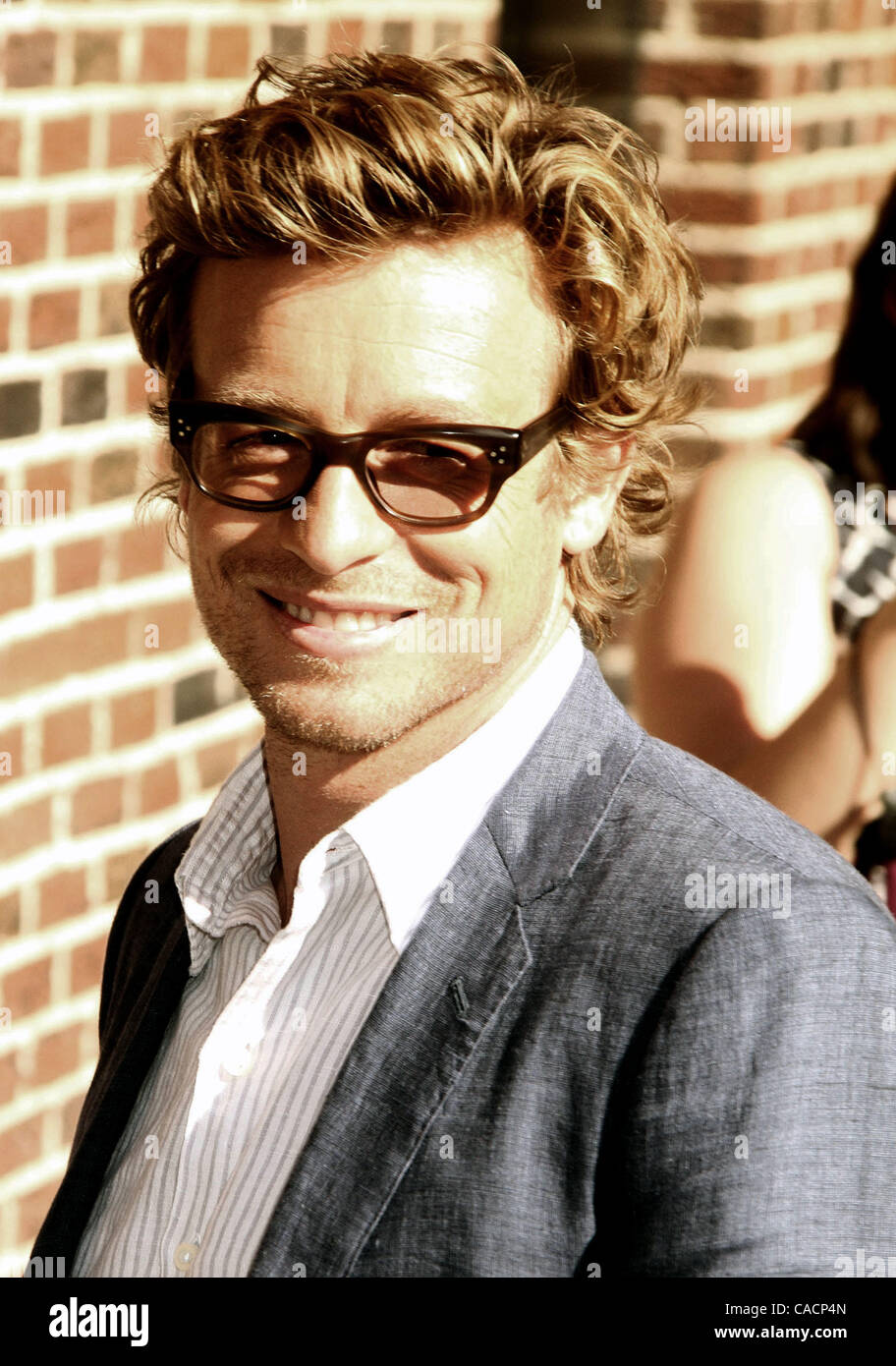 Sept. 21, 2010 - New York, New York, U.S. - Actor SIMON BAKER at his ...