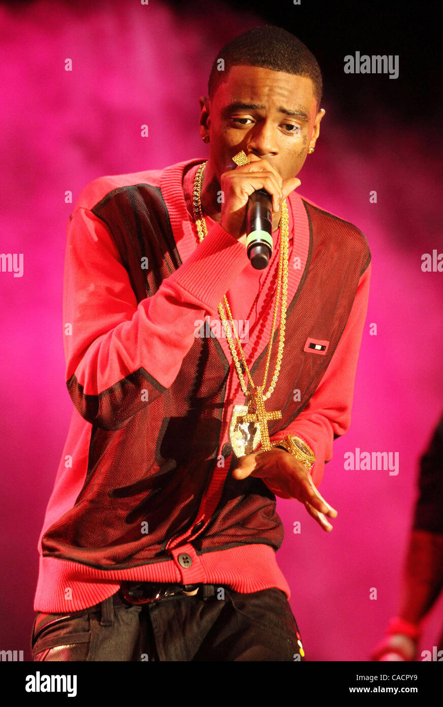 Sept. 29, 2010 - New York, New York, U.S. - Hip hop artist SOULJA BOY ...