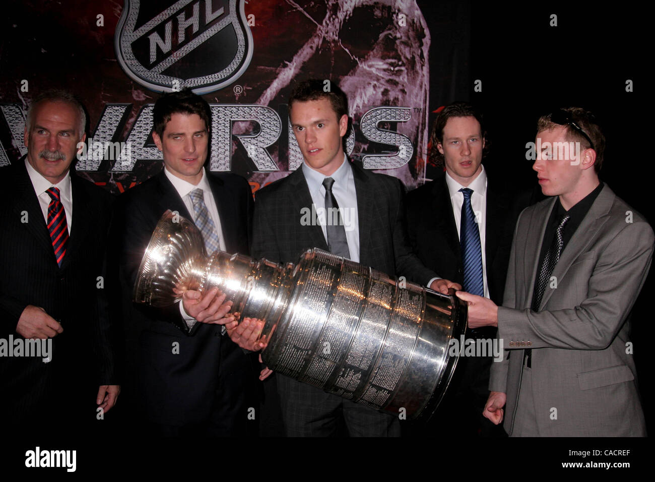 June 23, 2010 - Hollywood, California, U.S. - 2010 Stanley Cup winners ...