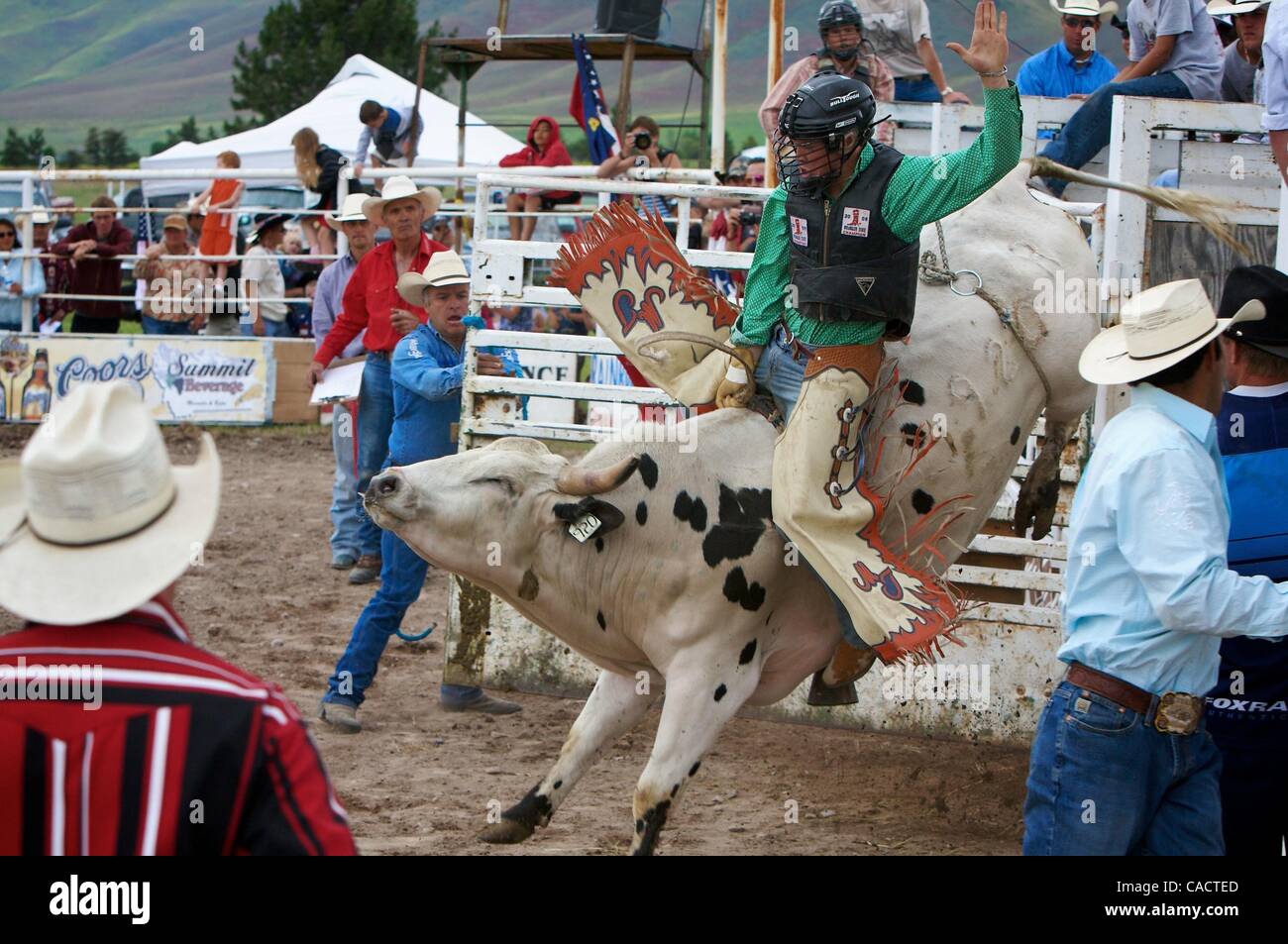 Jul 04, 2010 - Arlee, Montana, U.S. - MATT TRIPLETT of Columbia Falls ...