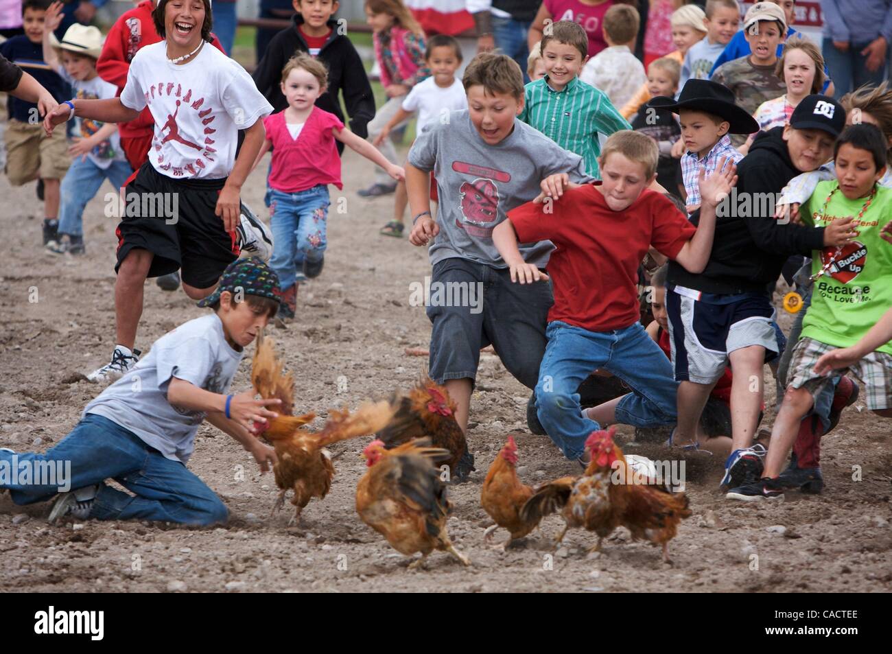 Chicken chase hi-res stock photography and images - Alamy
