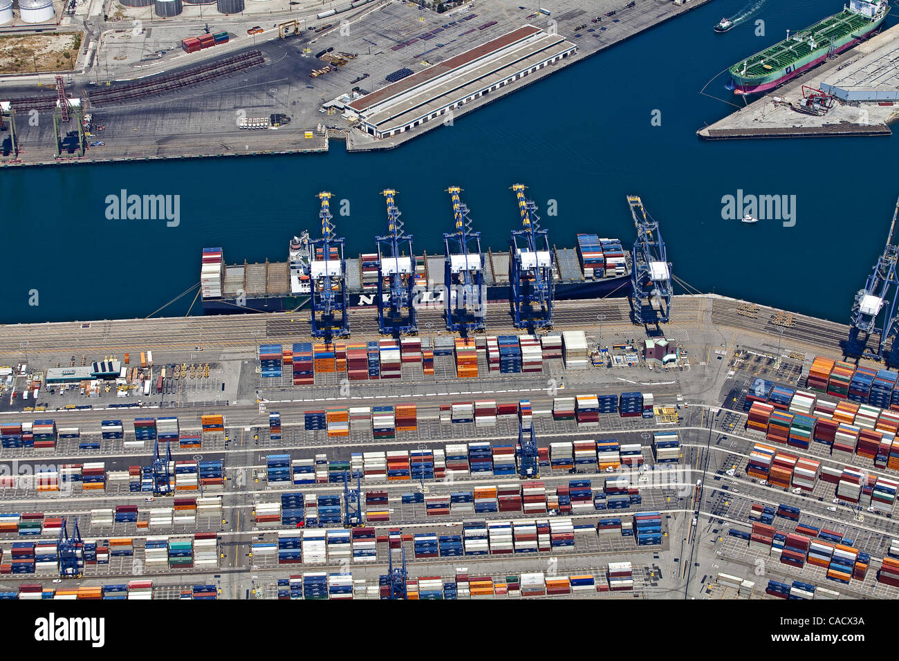 July 16, 2010, Los Angeles, California, U.S. - Normal work day at the ...