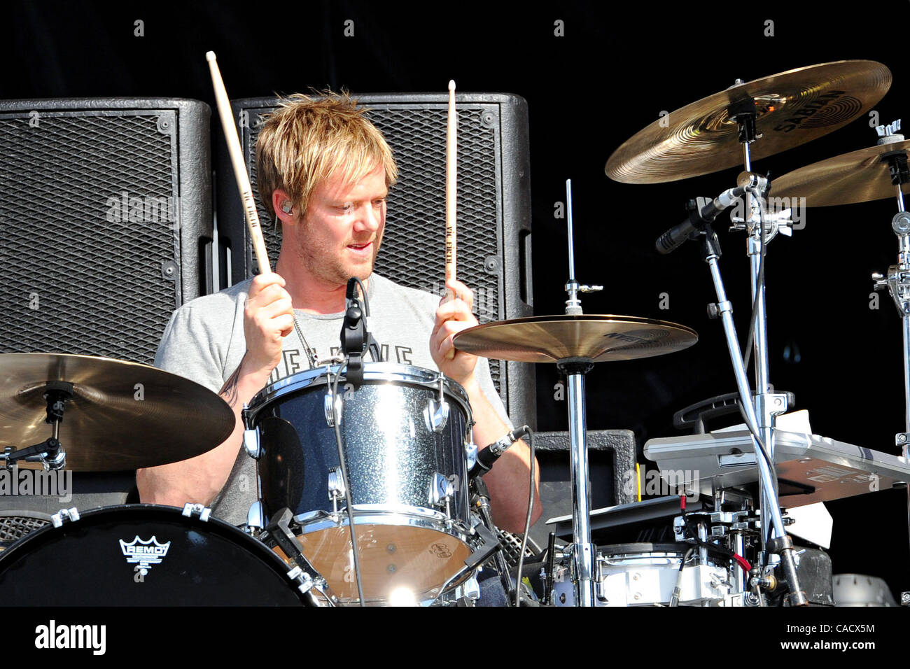 Drummer scott hi-res stock photography and images - Alamy