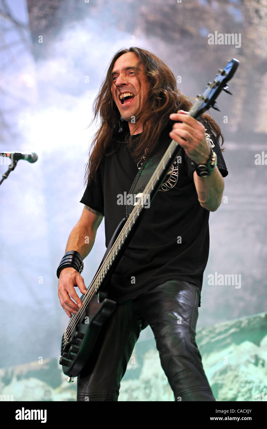 Aug 18, 2010 - Cleveland, Ohio, U.S. - Alex Skolnick of Testament ...