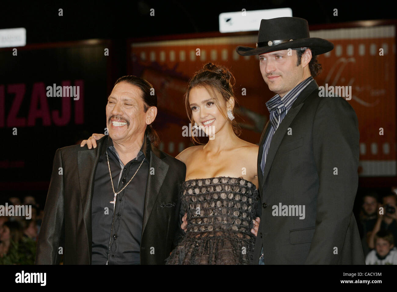 Sep. 01, 2010 - Hollywood, California, U.S. - DANNY TREJO, JESSICA ALBA ...