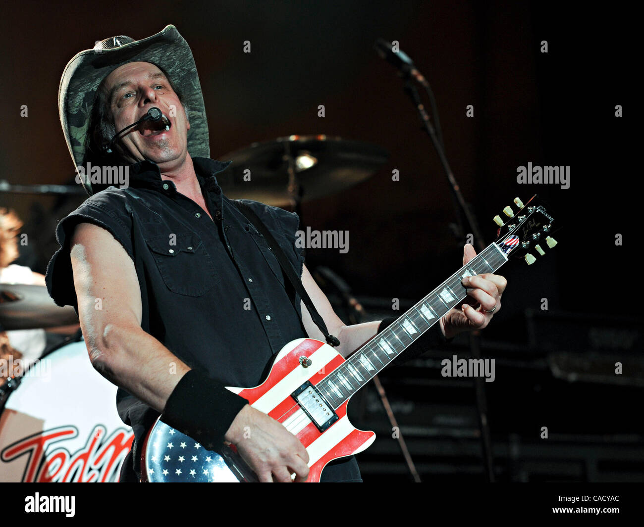 Sep 04, 2010 - Indianapolis, Indiana, U.S. - Singer/guitarist TED ...