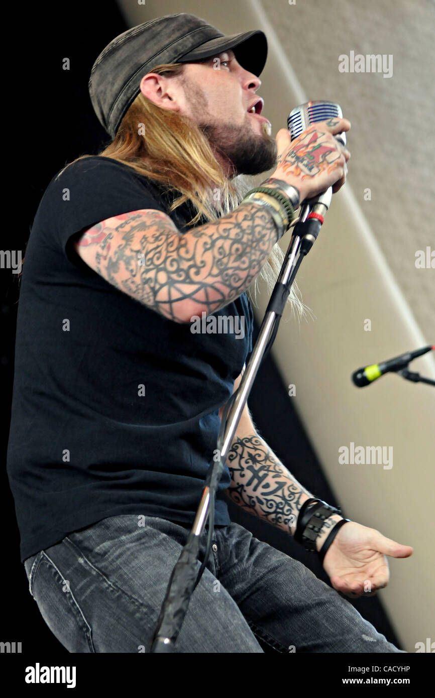 Sep 11, 2010 - Indianapolis, Indiana, U.S. - RYAN MCCOMBS of Drowning ...