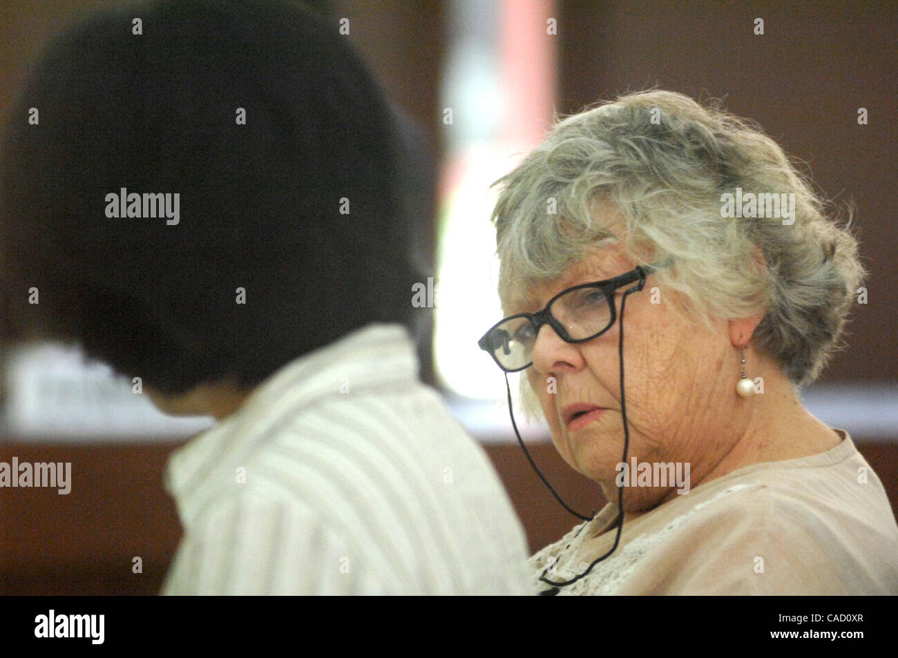 Shirley Shackleton of Australia testifies in court in Jakarta ...