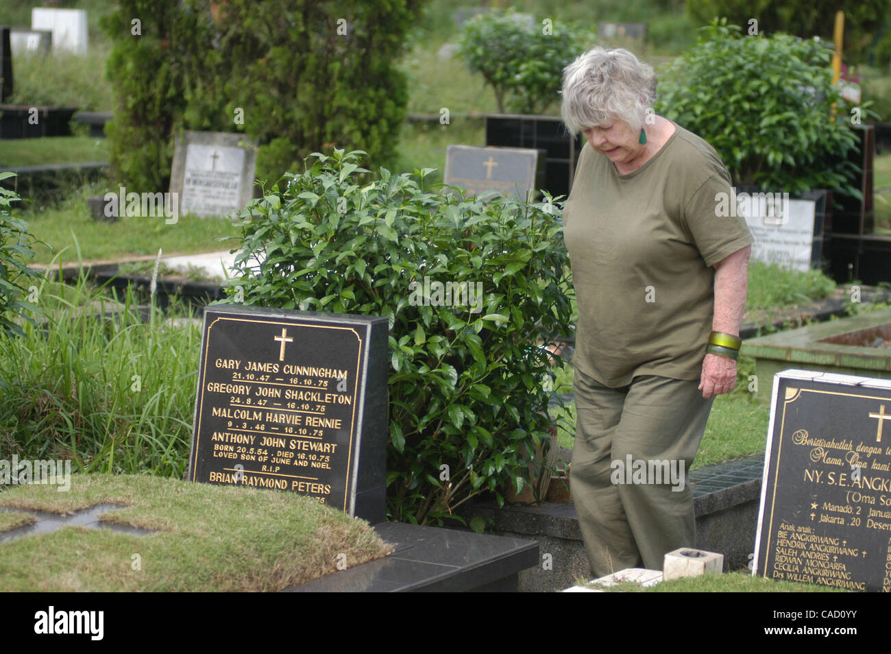Australian Shirley Shackleton, wife of late Australian journalist Greg ...