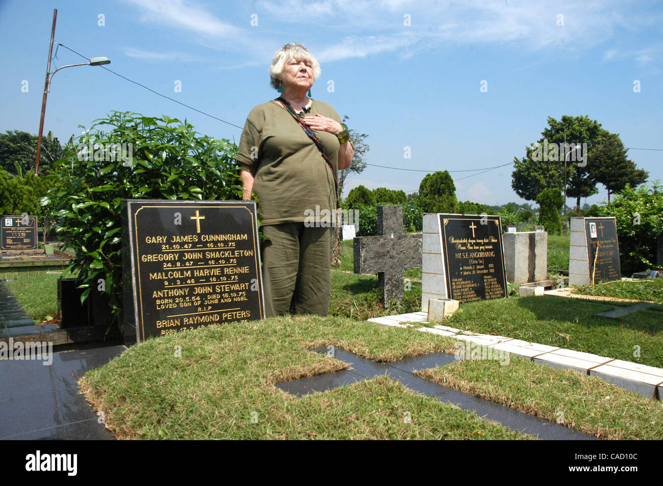 Australian Shirley Shackleton, wife of late Australian journalist Greg ...