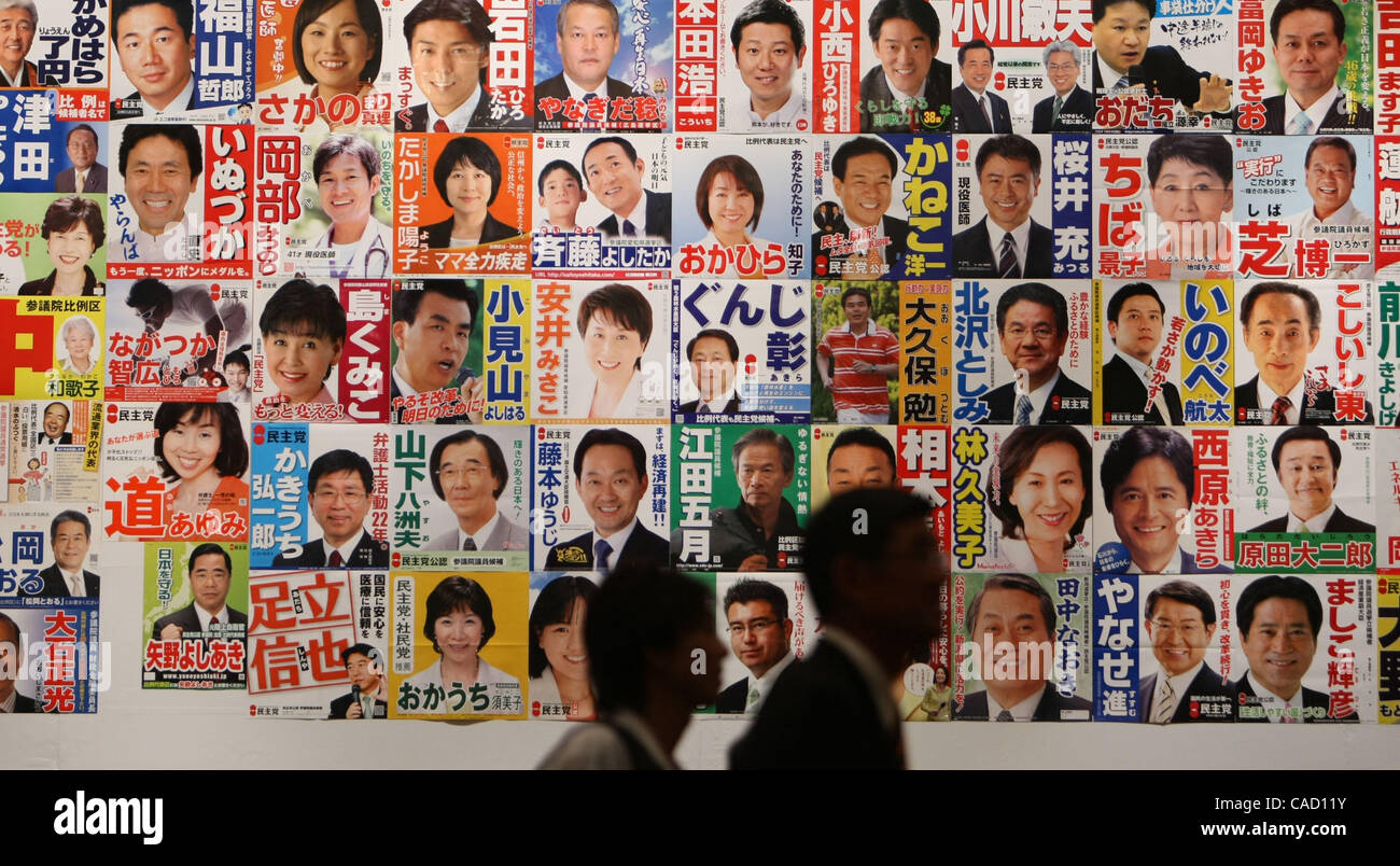 Posters of the 11 candidates hi-res stock photography and images - Alamy