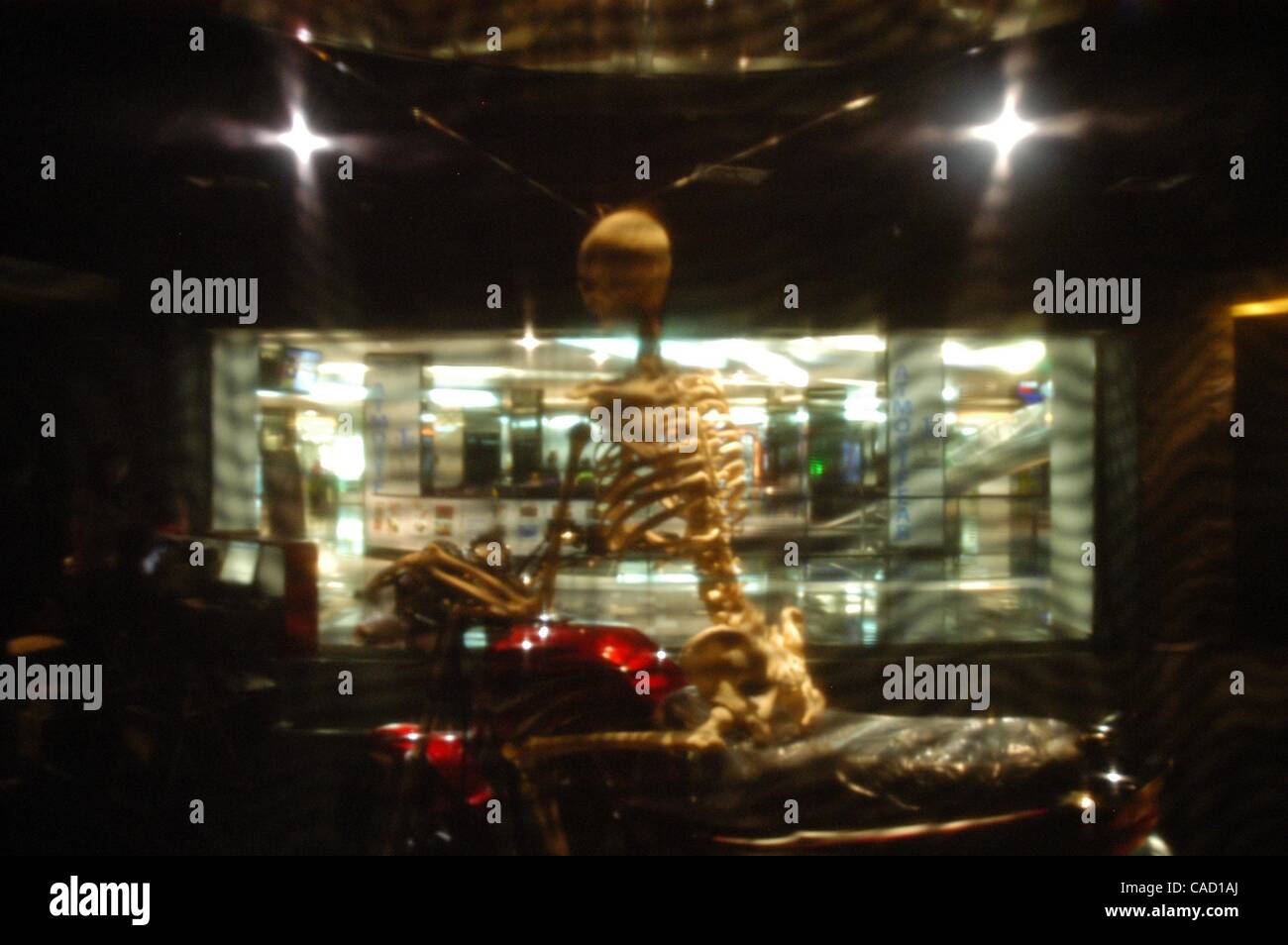 Skeleton on a cycle hi-res stock photography and images - Alamy