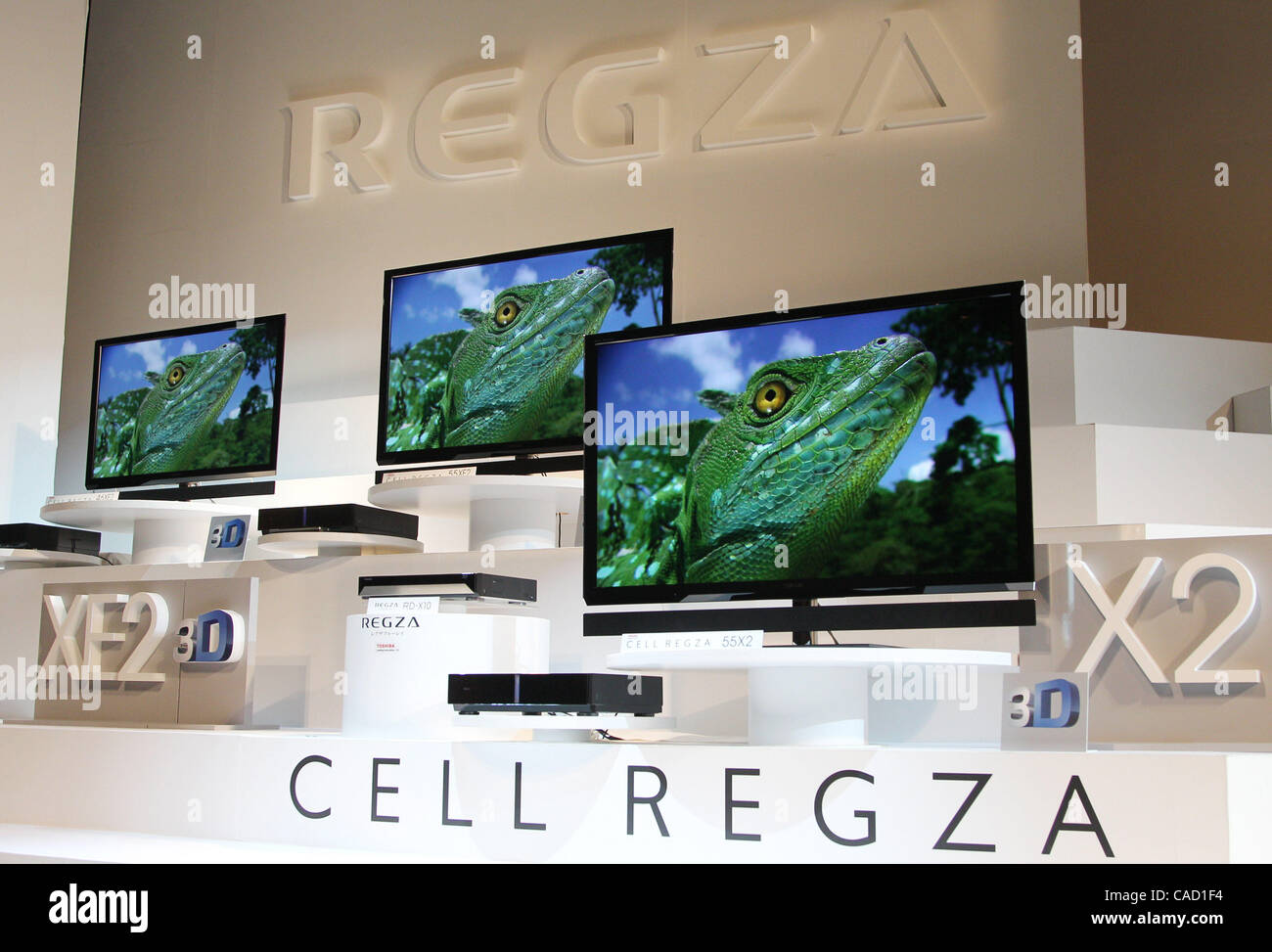 Jul 28, 2010 - Tokyo, Japan - Toshiba's CELL REGZA LCD TV with Superior ...