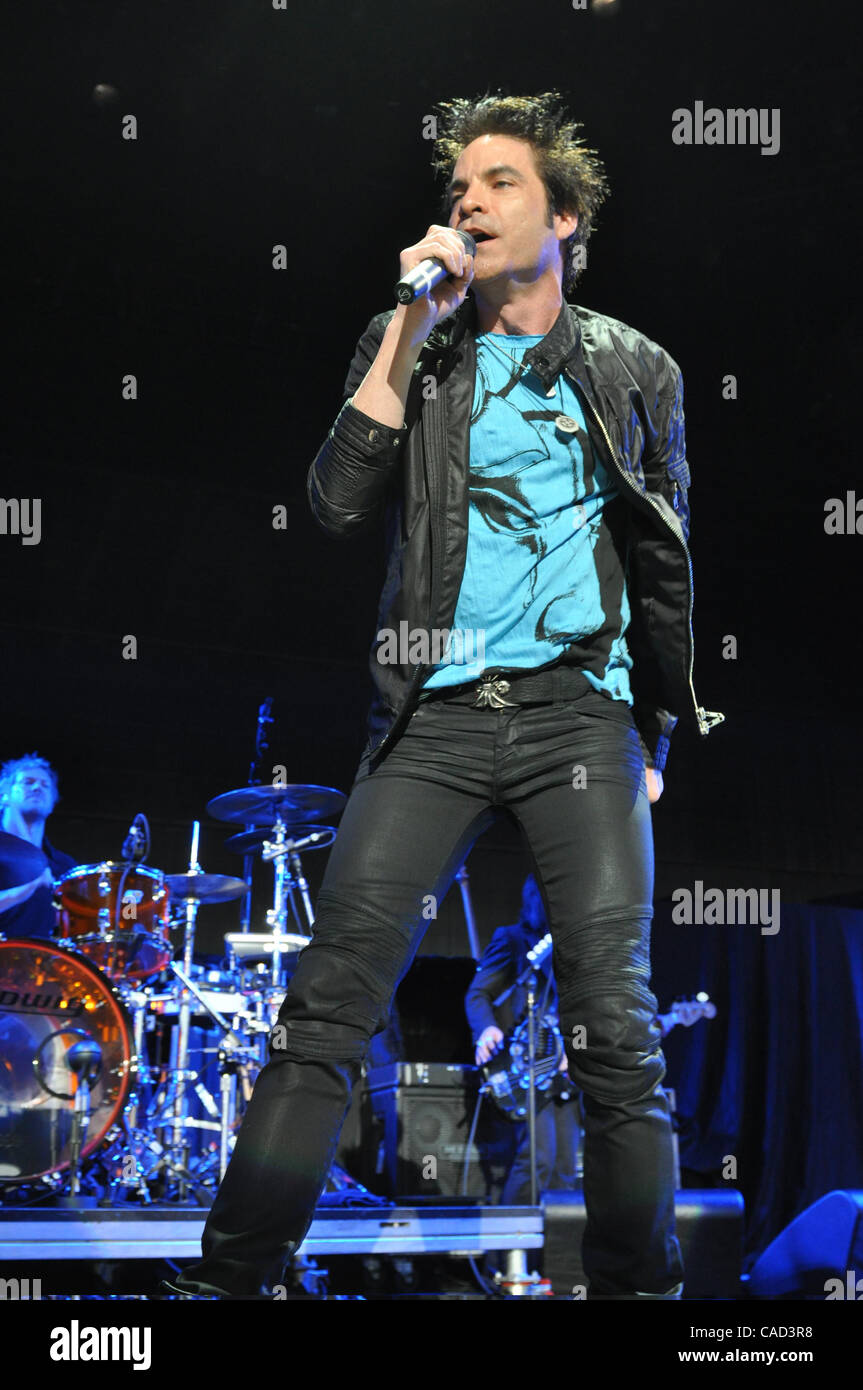 July 17, 2010 - Raleigh, North Carolina USA Singer PAT MONAHAN and the ...