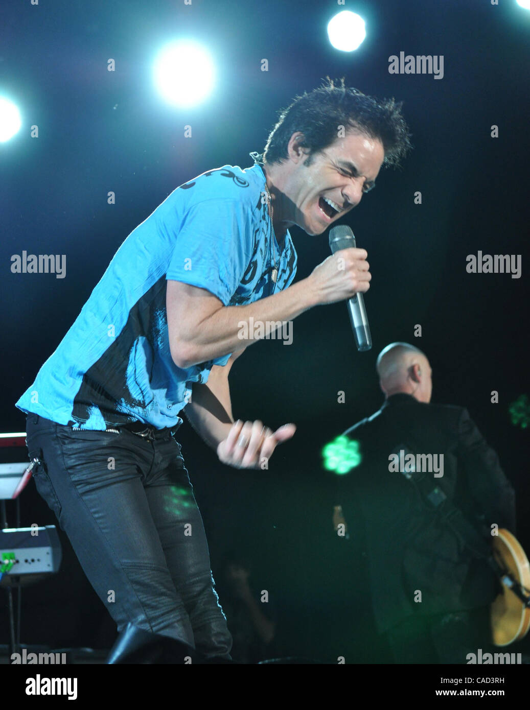 July 17, 2010 - Raleigh, North Carolina USA Singer PAT MONAHAN and the ...