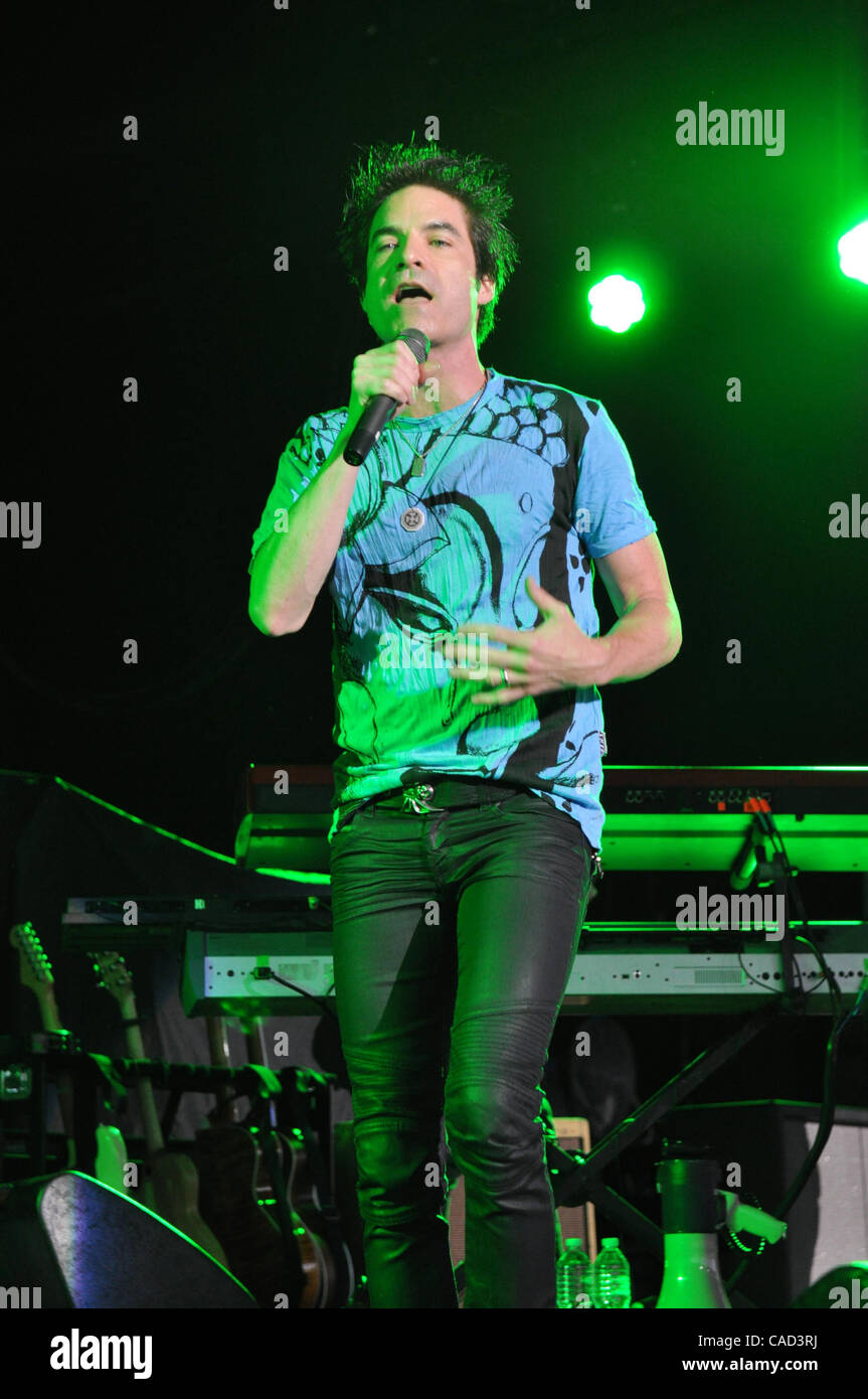 July 17, 2010 - Raleigh, North Carolina USA Singer PAT MONAHAN and the ...