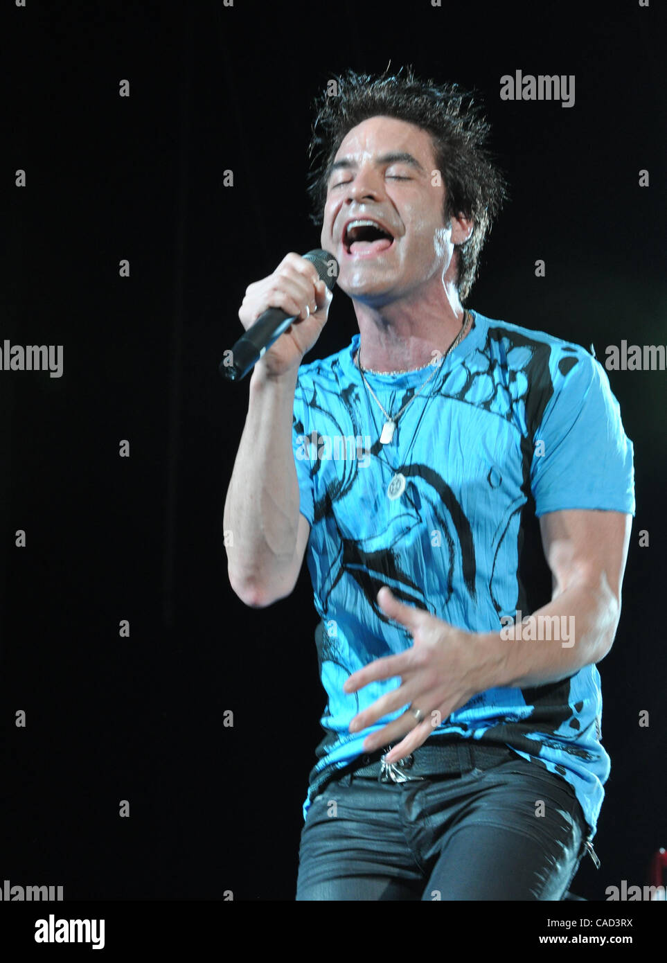 July 17, 2010 - Raleigh, North Carolina USA Singer PAT MONAHAN and the ...