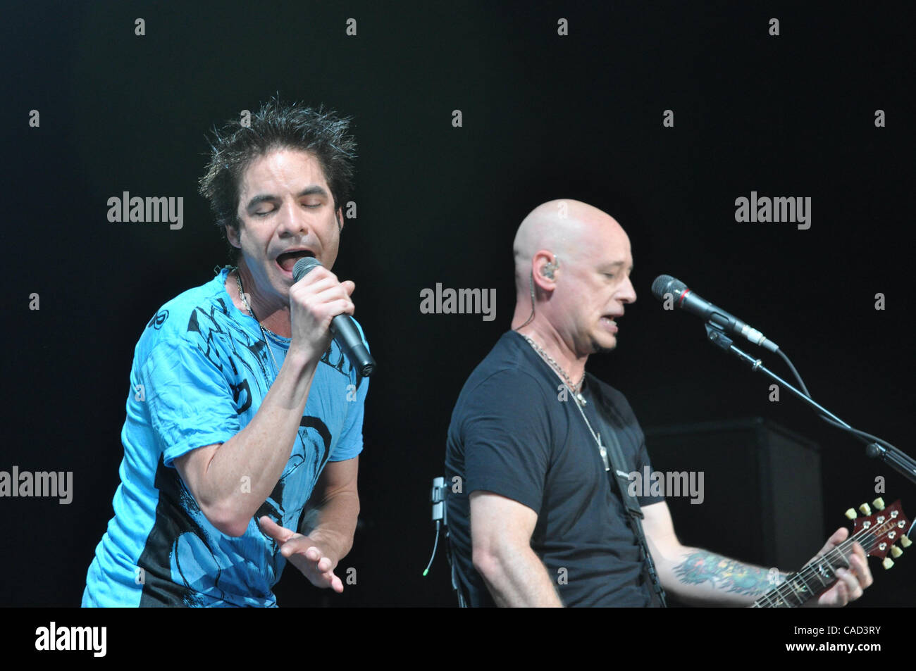 July 17, 2010 - Raleigh, North Carolina USA Singer PAT MONAHAN and the ...