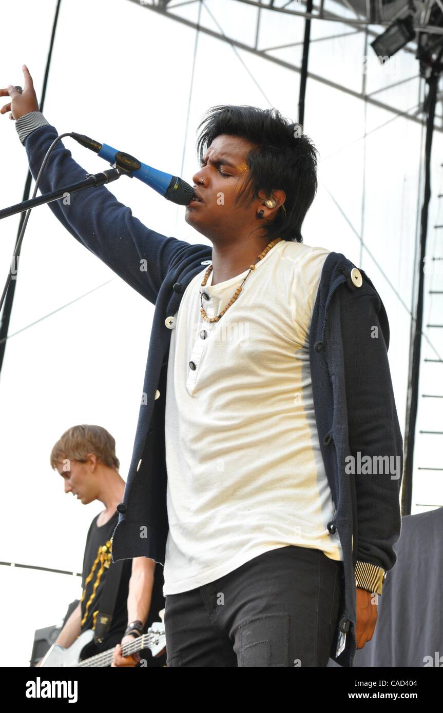 Jul 22, 2010 - Raleigh, North Carolina, U.S. - Singer DANIEL KADAWATHA ...