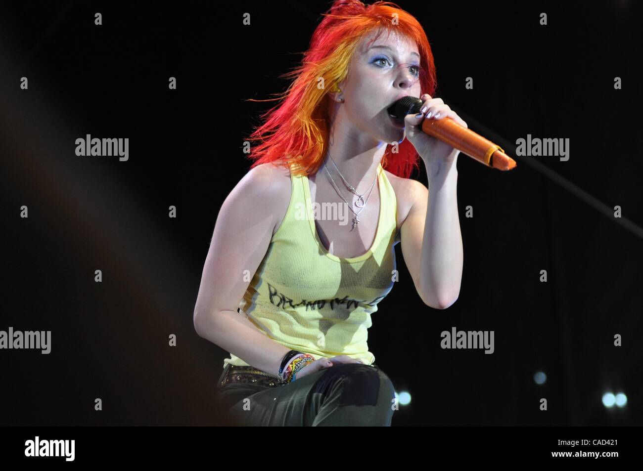 Jul 23, 2010 - Raleigh, North Carolina, U.S. - Singer HAYLEY WILLIAMS ...