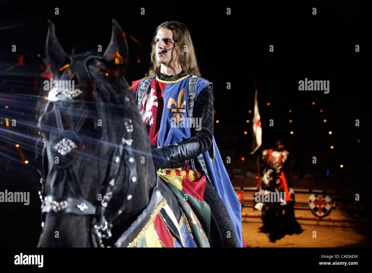 June 11, 2010 - New York, New York, U.S. - Medieval Times Tournament ...