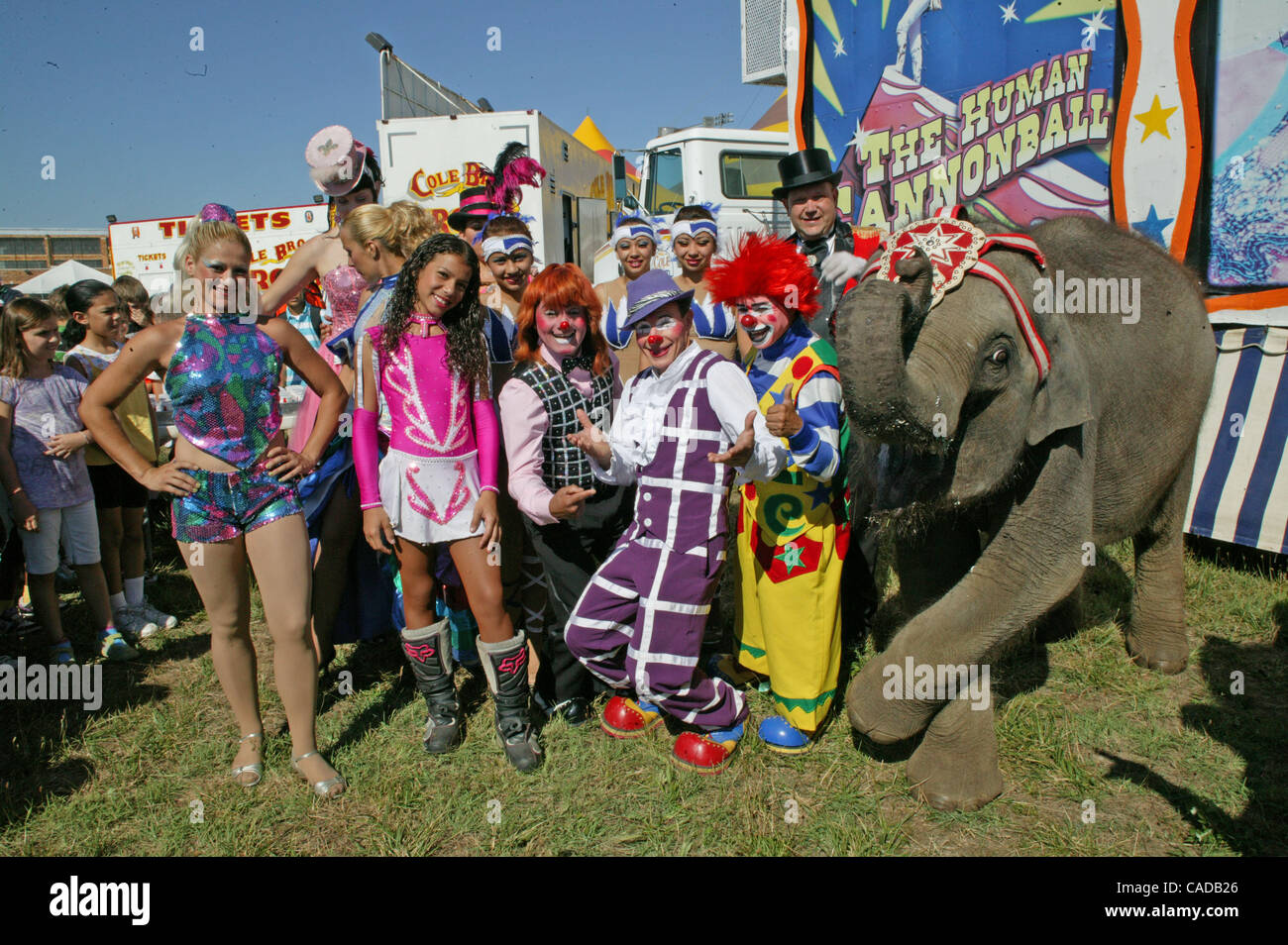 July 26, 2010 - New York, New York, U.S. - Val the baby elephant from ...