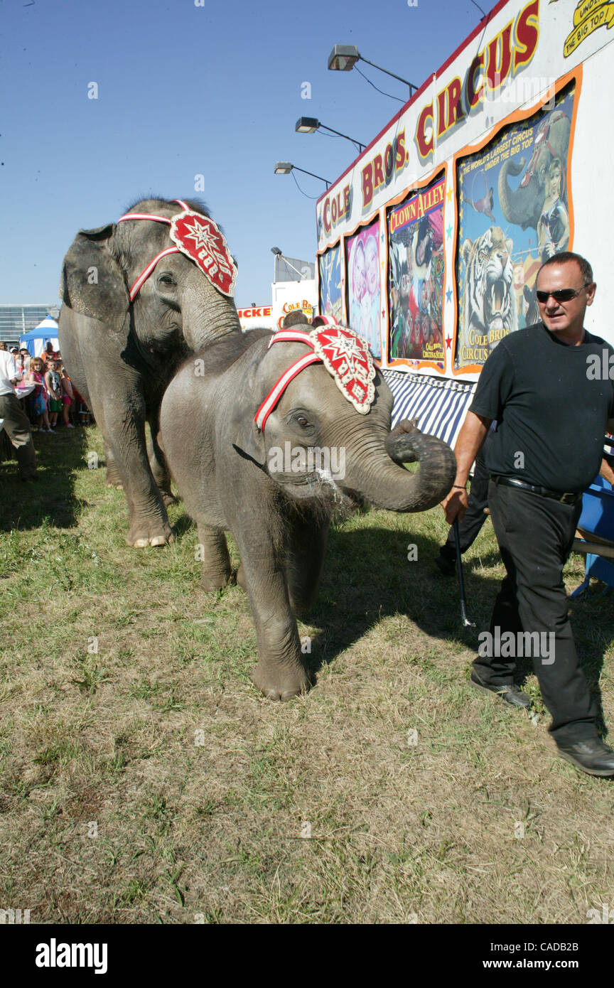 July 26, 2010 - New York, New York, U.S. - Val the baby elephant from ...