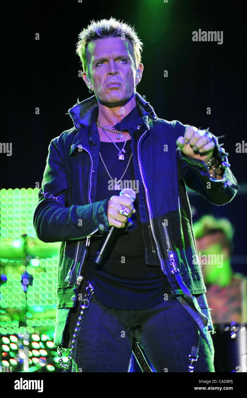 Billy Idol performed a live concert at the Chumash Casino Resort in ...