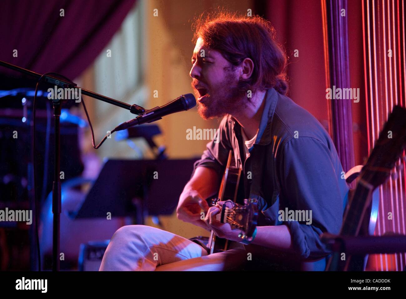 Aug 03, 2010 - San Diego, California, U.S. - Fleet Foxes frontman ROBIN ...