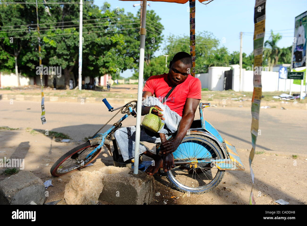 Aug. 5, 2010 - Kano, KANO, NIGERIA - Saidiku Ali says, ''I know I am ...