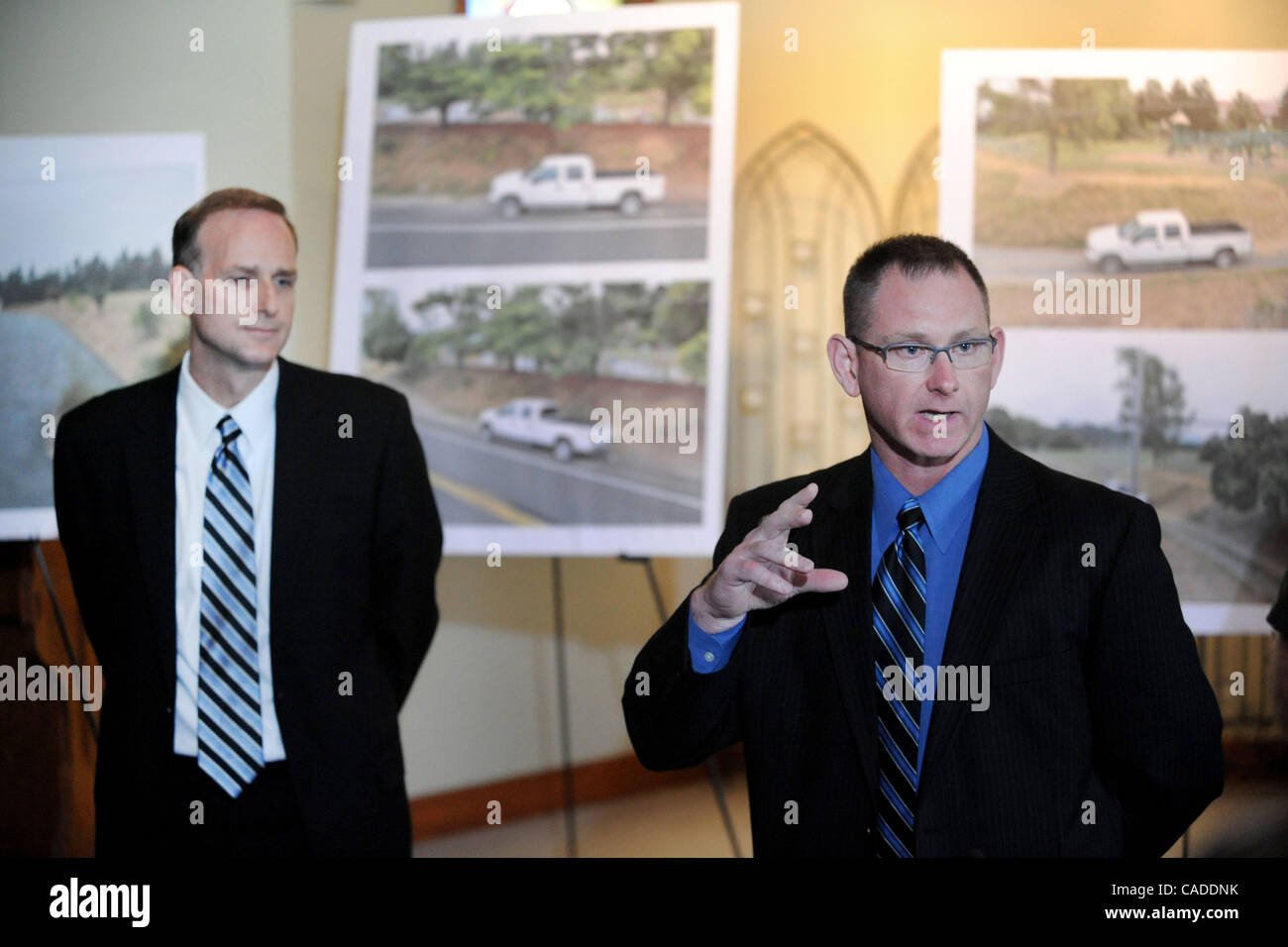 Aug 11, 2010 - Portland, Oregon, USA - (LtoR) Multnomah County Chief ...