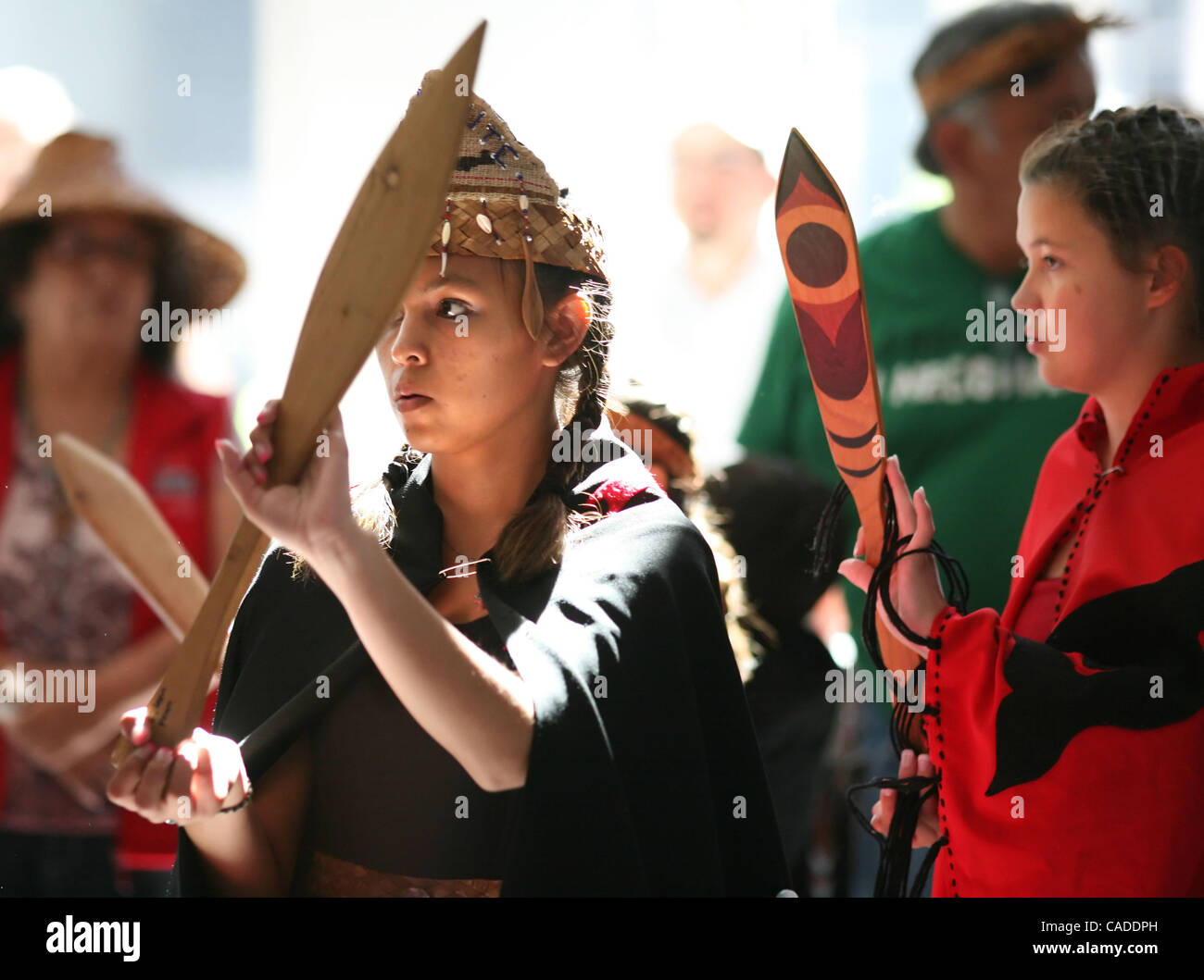 Aug 14, 2010 - Seattle, Washington, U.S. - Quileute Nation tribal ...