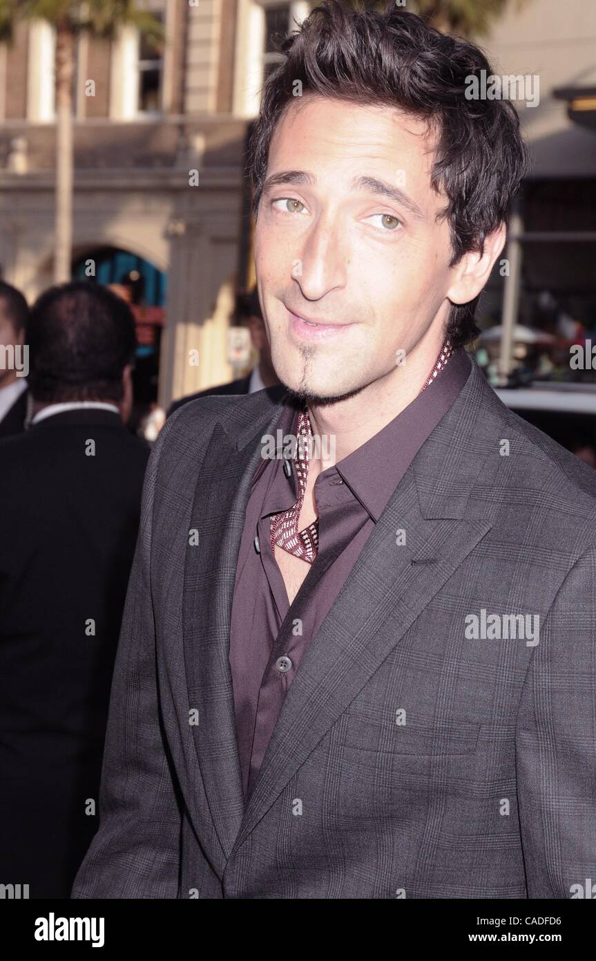 Jun 02, 2010 - Los Angeles, California, USA - Actor ADRIEN BRODY at the ...