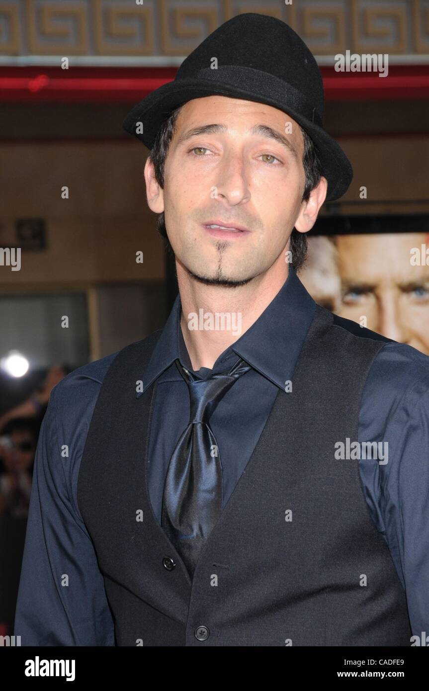 Jun 03, 2010 - Los Angeles, California, USA - Actor ADRIEN BRODY at the ...