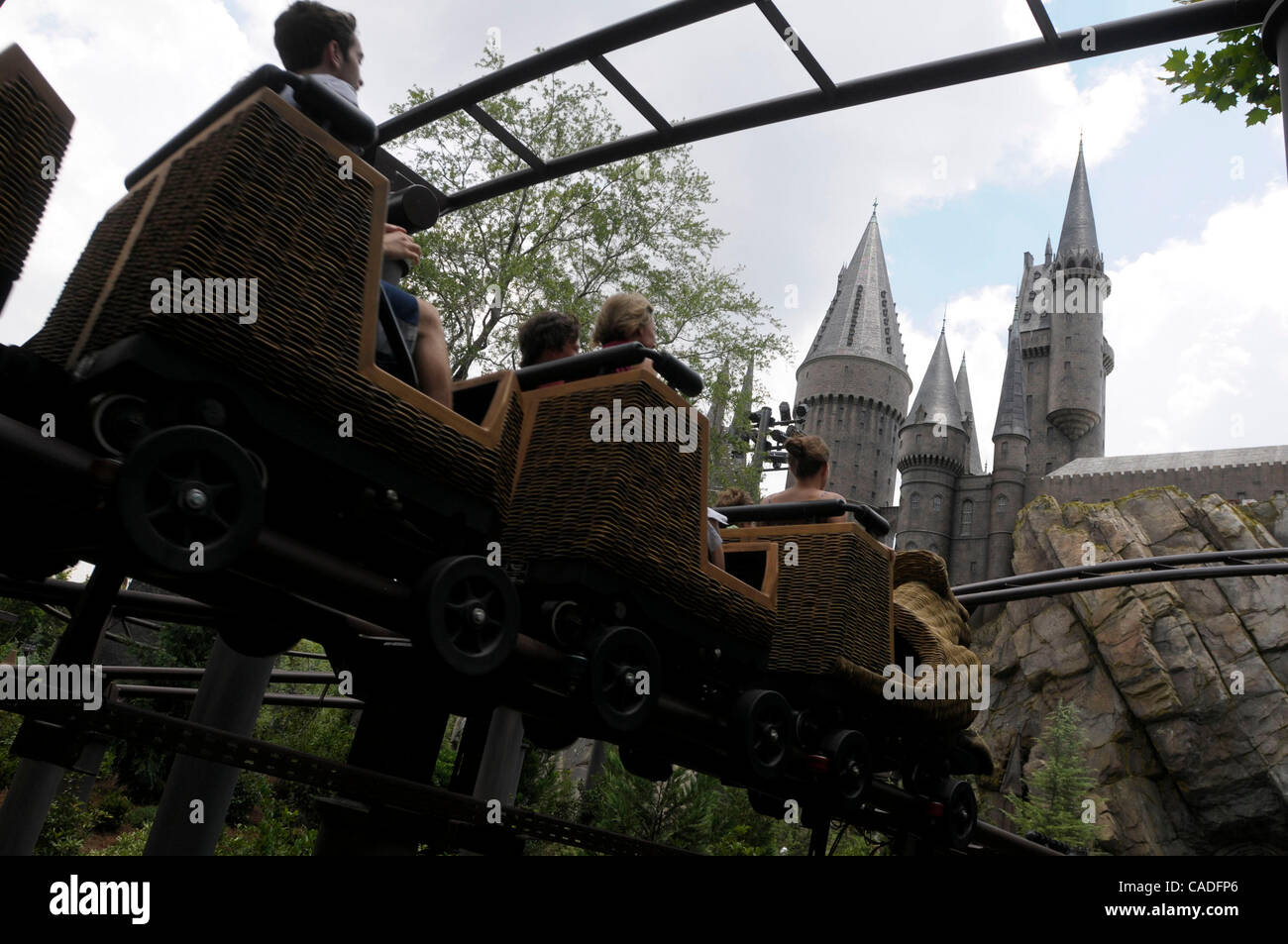 Jun 17, 2010 - Orlando, Florida, U.S. - Guests ride on the Flight of ...