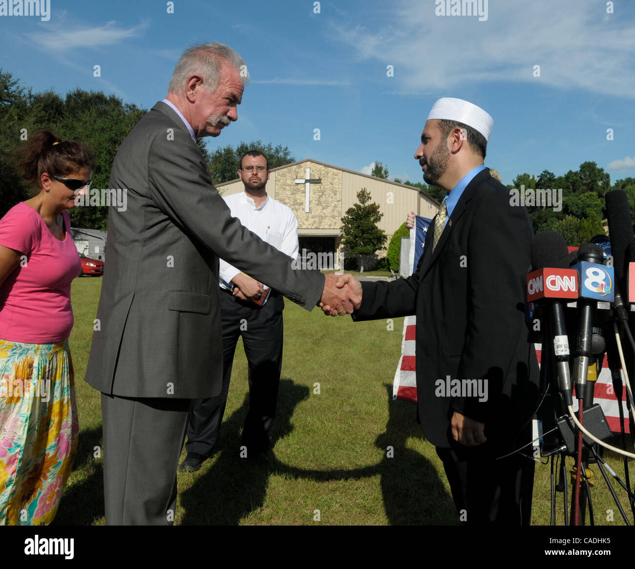 Quran burning pastor hi-res stock photography and images - Alamy