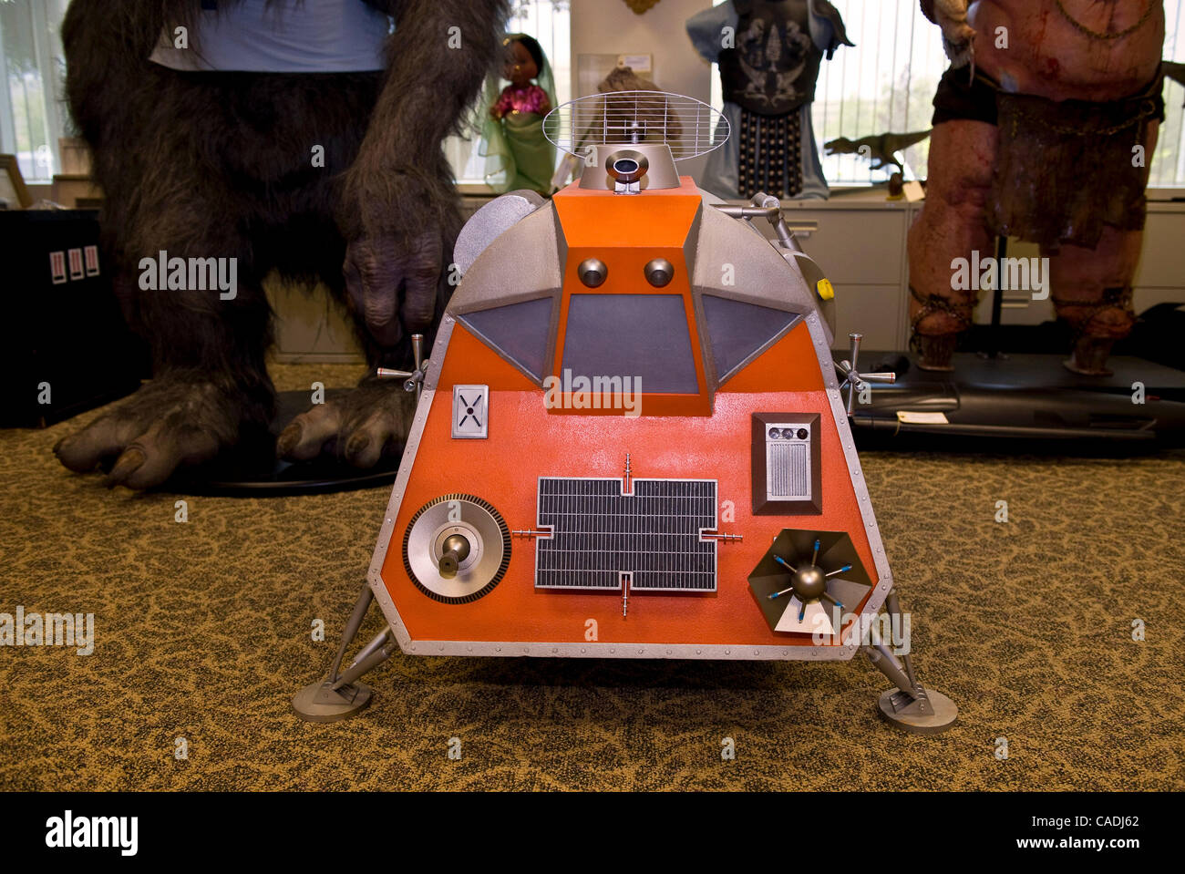 June 8, 2010 - Calabasas, California, USA - Jupiter 2 space pod filming ...
