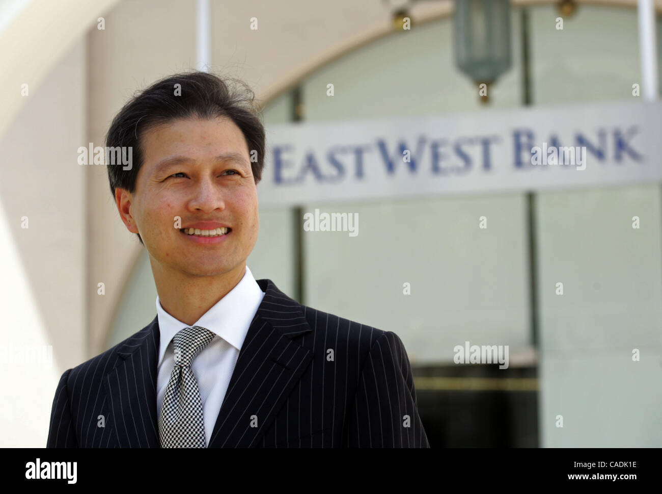 Dominic Ng, CEO of East West Bank. (Photo by Ringo Chiu / Zuma Press ...
