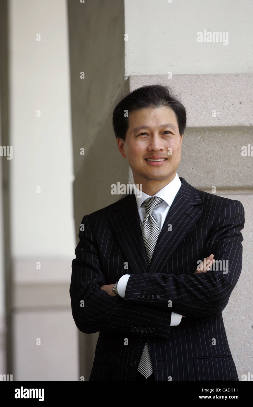 Dominic Ng, CEO of East West Bank. (Photo by Ringo Chiu / Zuma Press ...