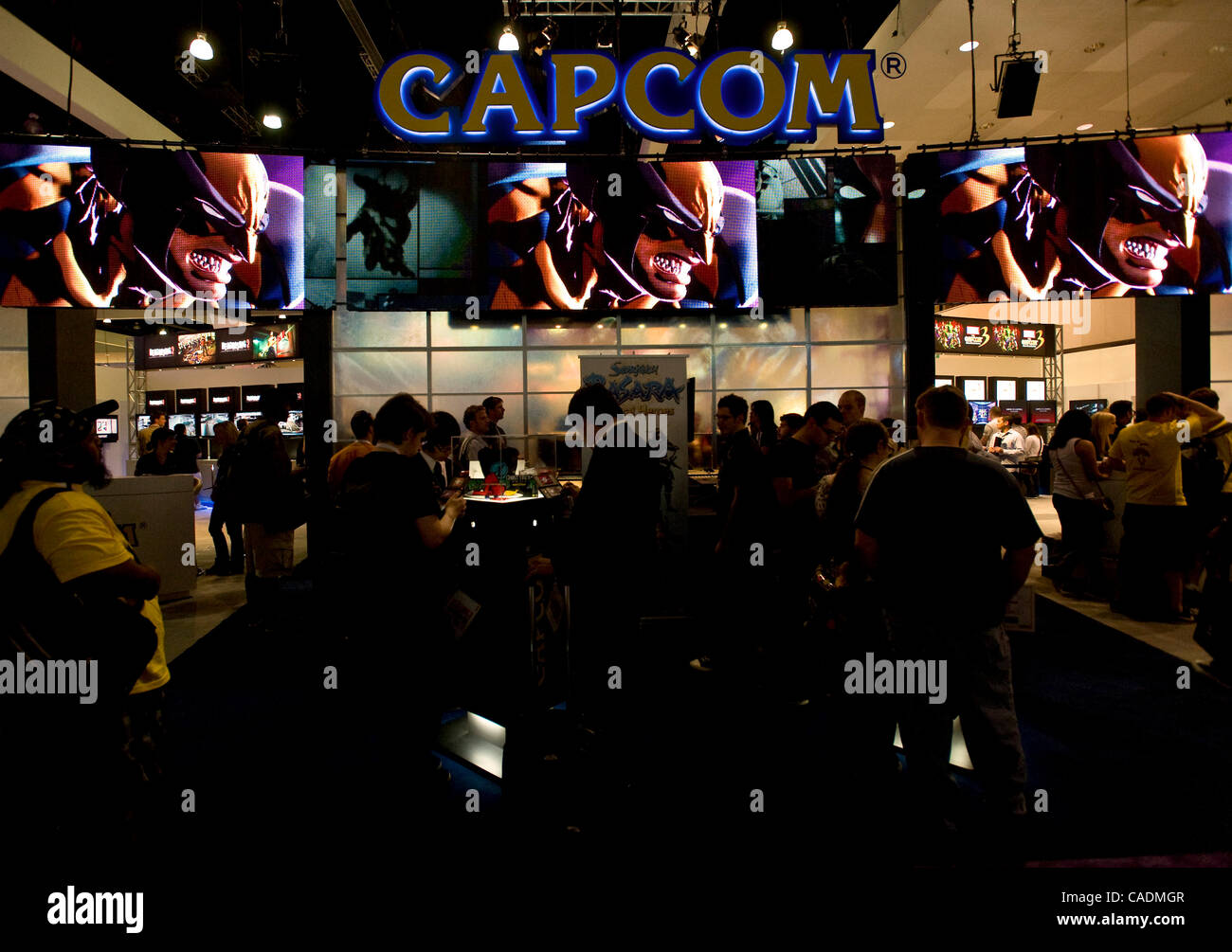June 15, 2010 - Los Angeles, California, USA - The Capcom booth at E3 ...