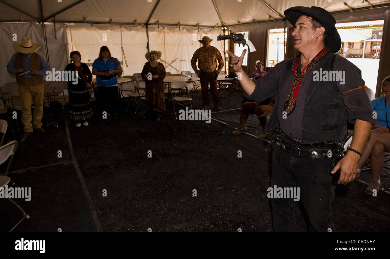 June 25, 2010 - Edgewood, New Mexico, USA - JOHNNY "HOTSHOT" TUSCADERO ...