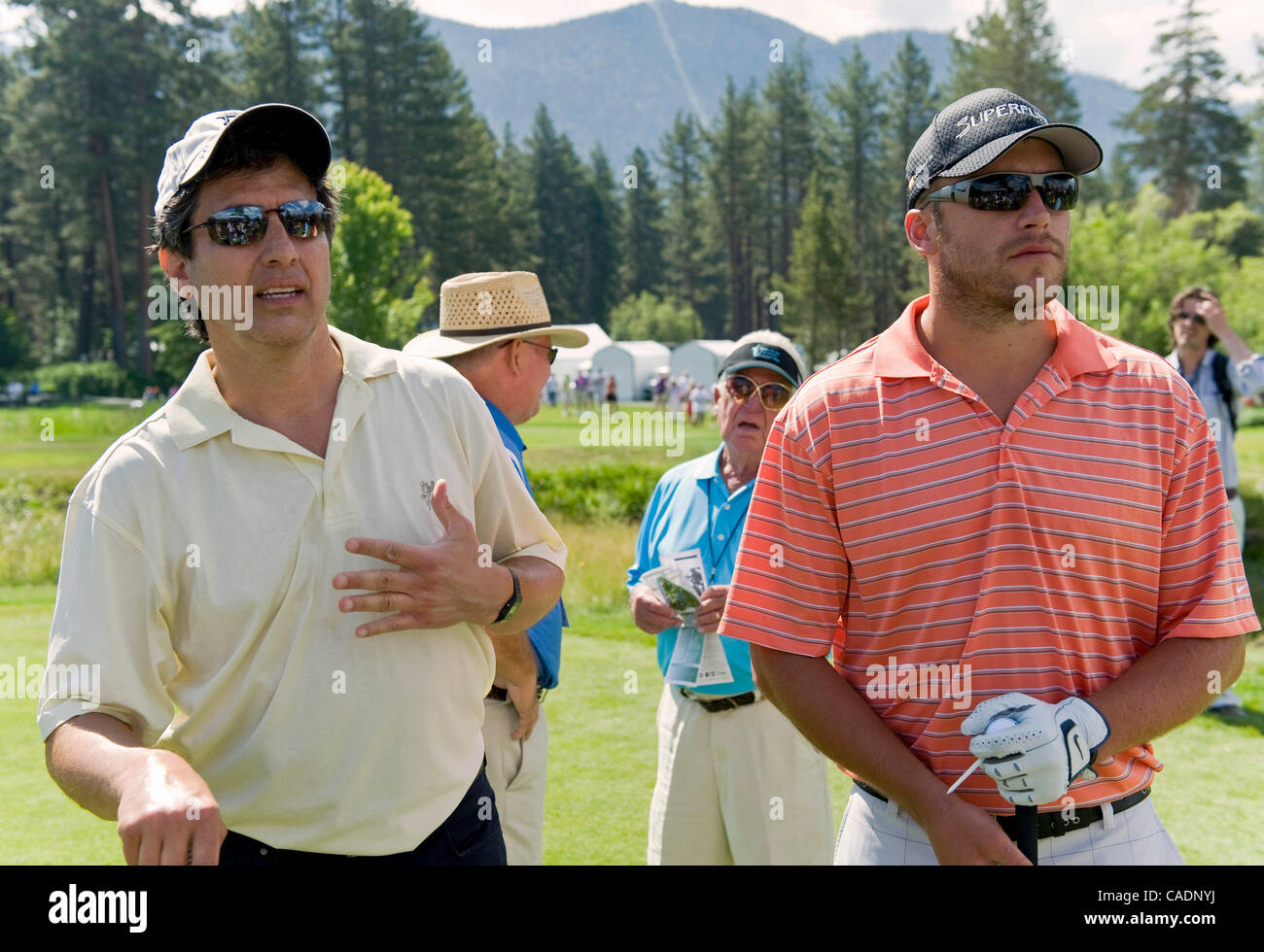 July 16, 2010 - Stateline, Nevada, USA - RAY ROMANO and Olympic gold ...